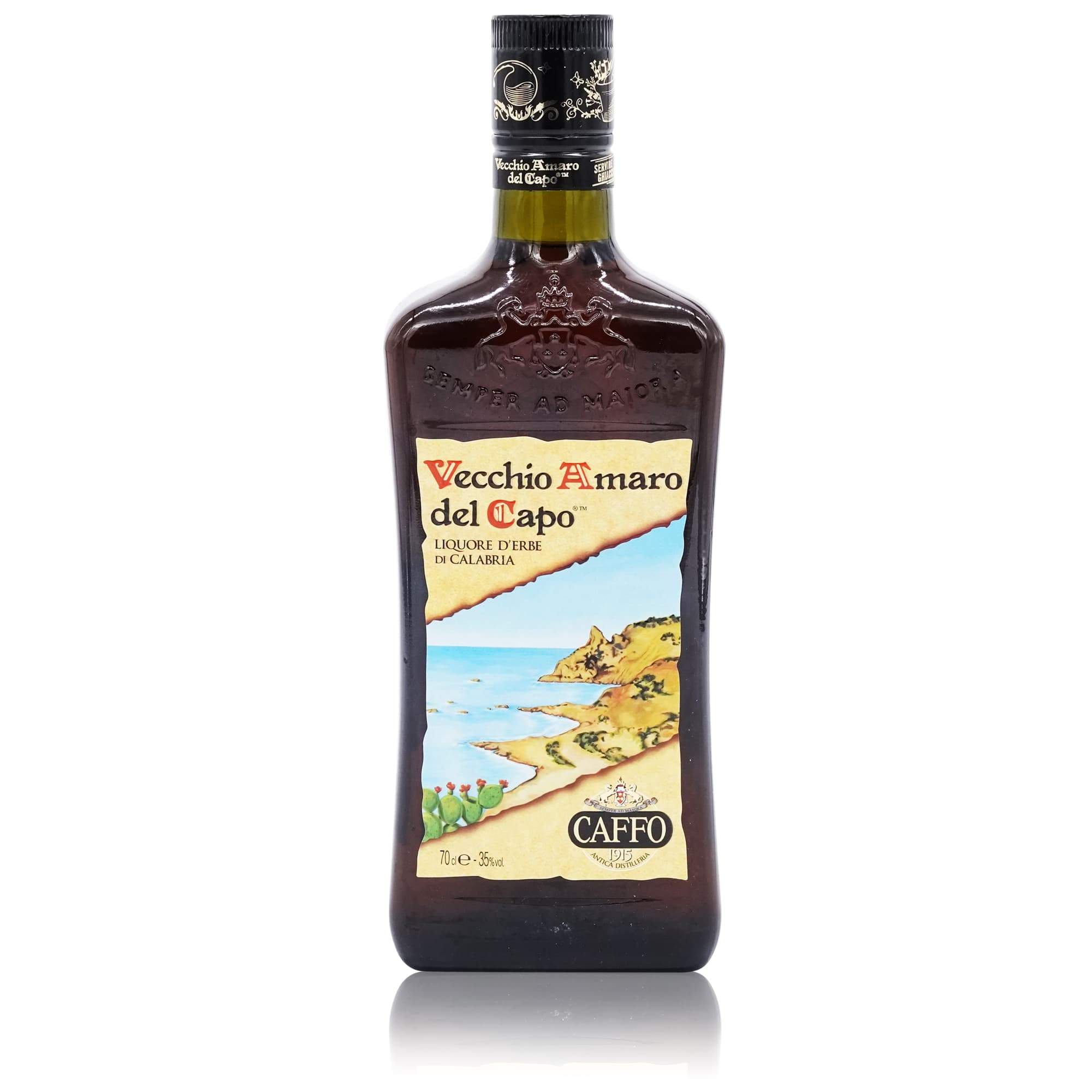 CAFFO Vecchio Amaro del Capo – Kräuterlikör aus Kalabrien - 0,7l