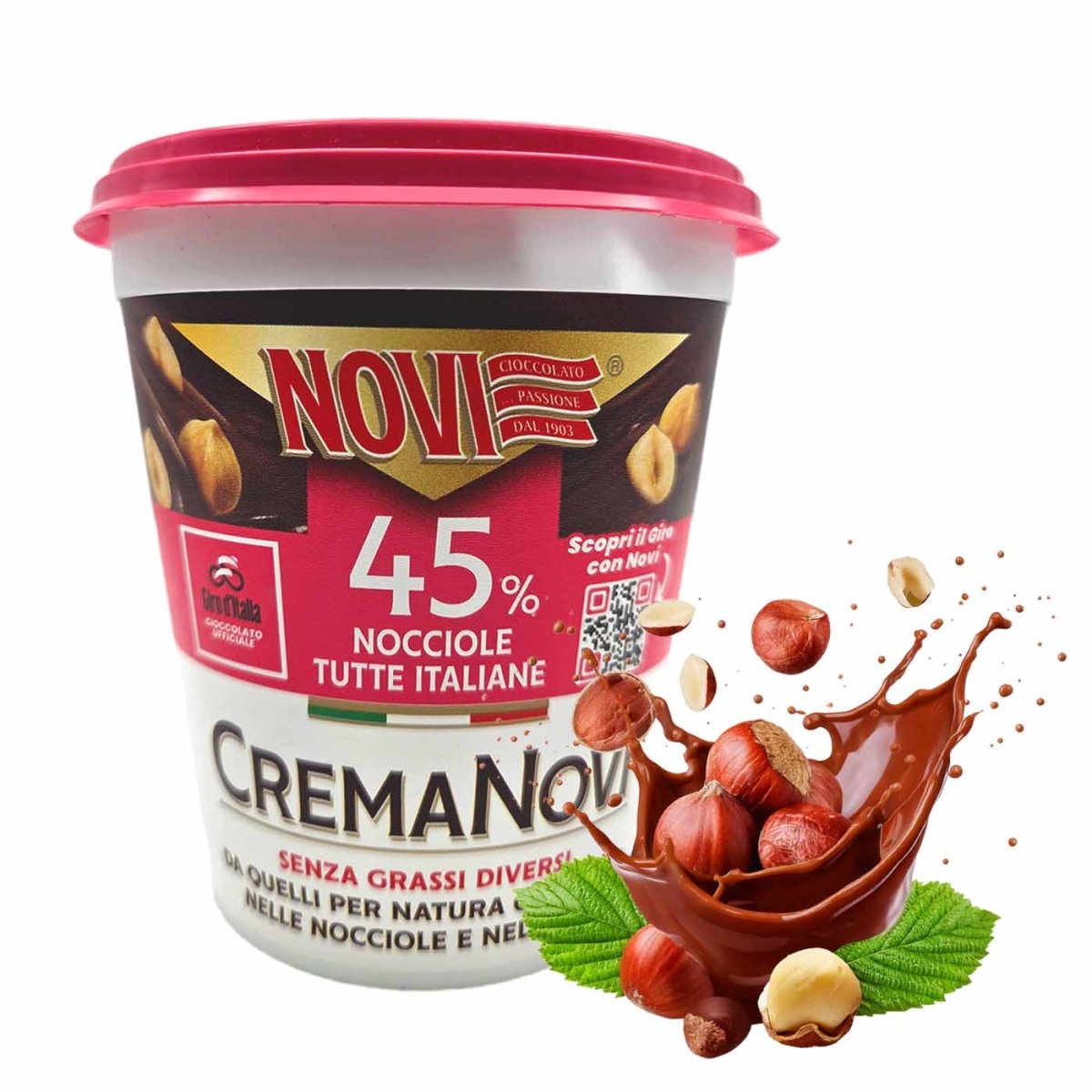 Novi Crema alle nocciole e al cacao 200g